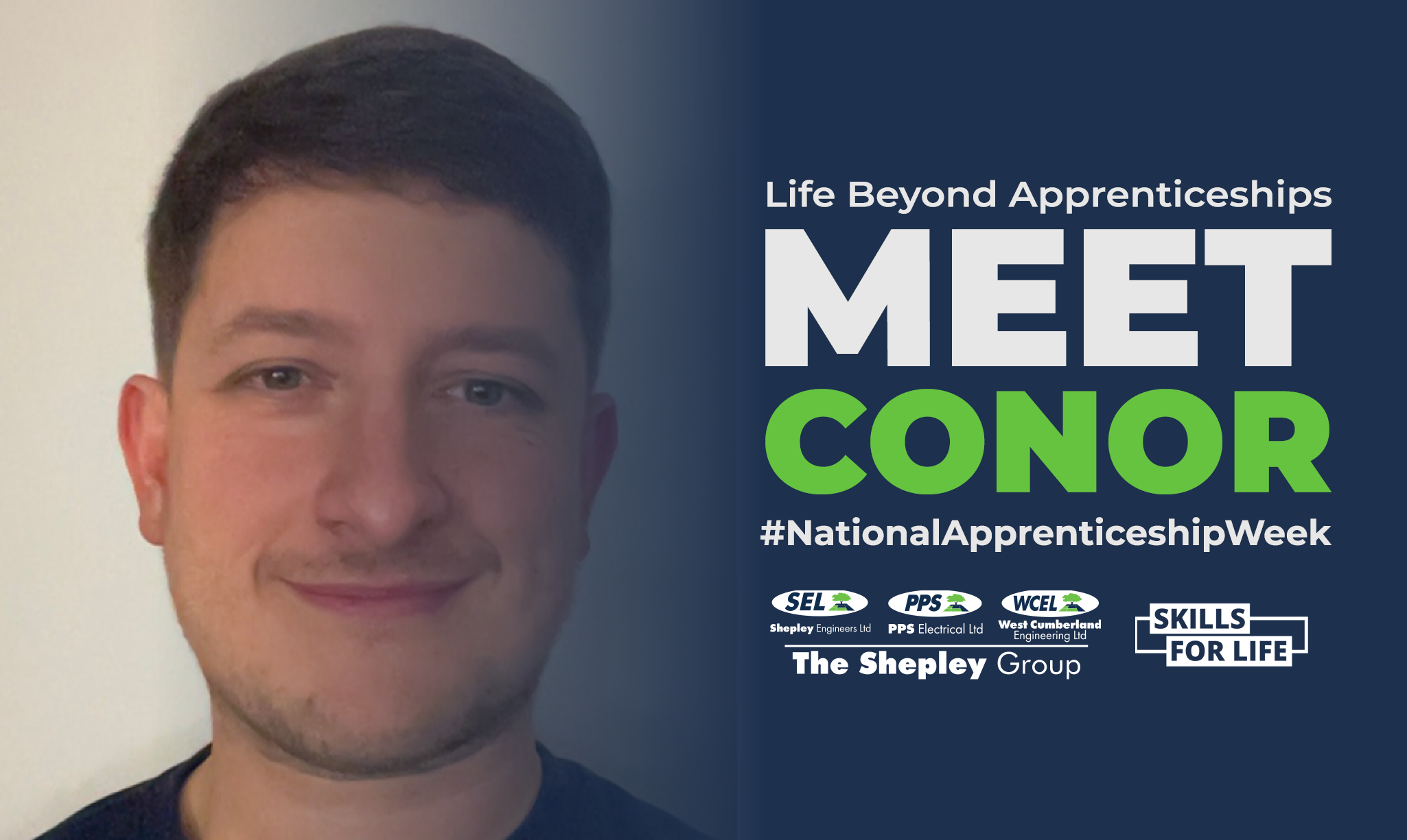 Meet Conor - National Apprenticeship Week 2025 - Shepley Engineers